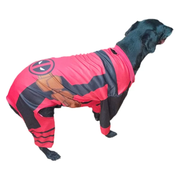 Disfraz de DeadPool – DogPool para perro y gato – Tienda Maskotikas